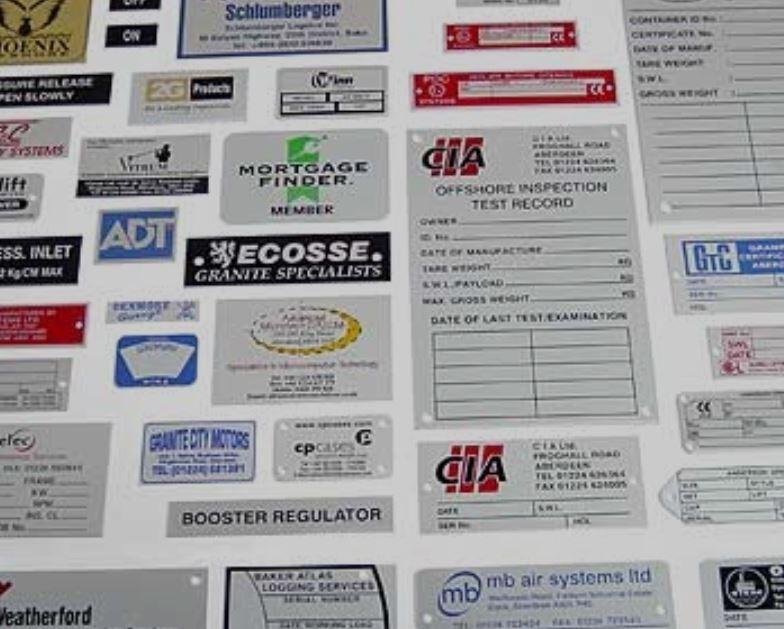 Etched Nameplates - LEE SAN NAME PLATE